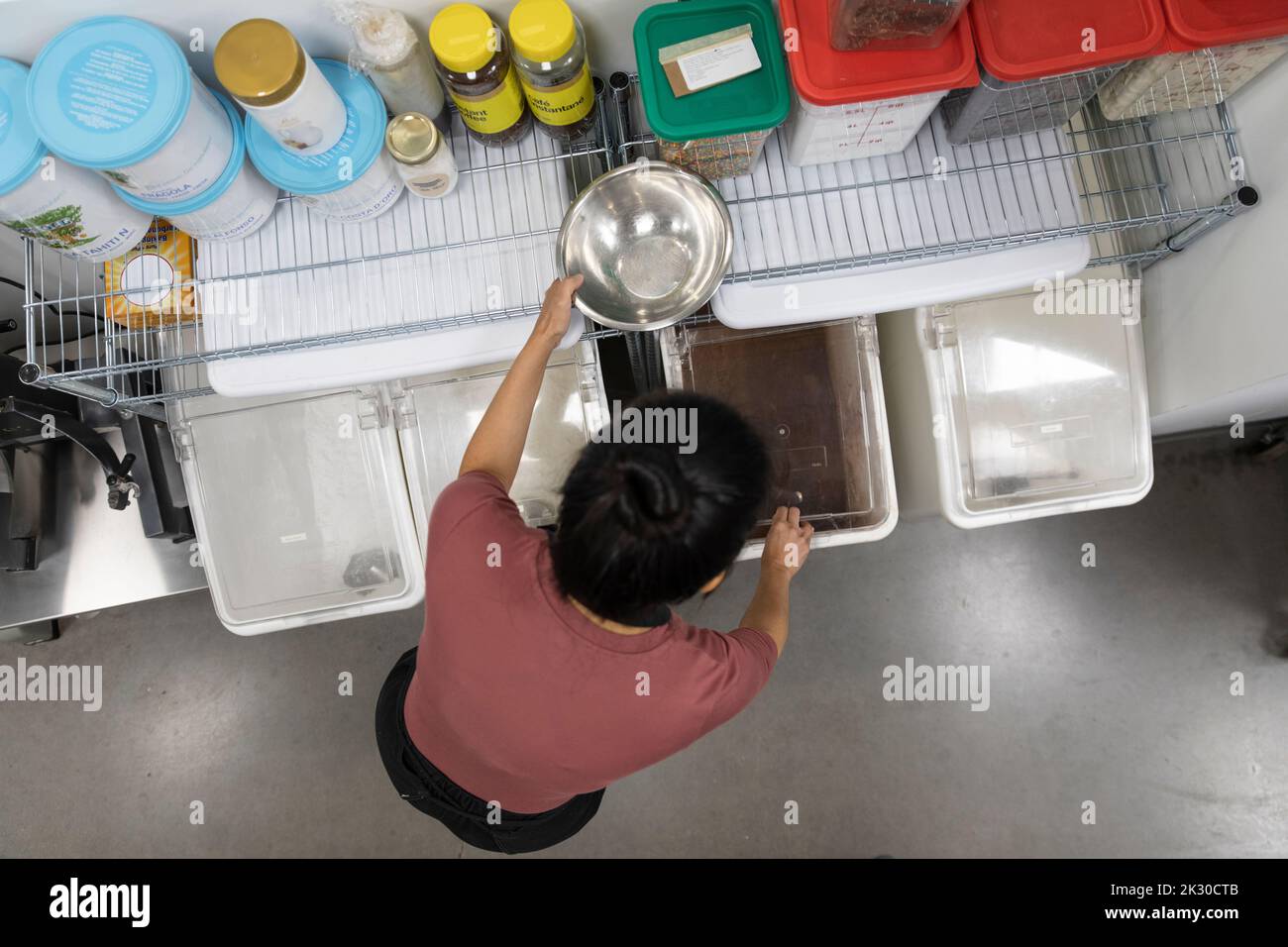 Industry people overhead view hi-res stock photography and images - Alamy