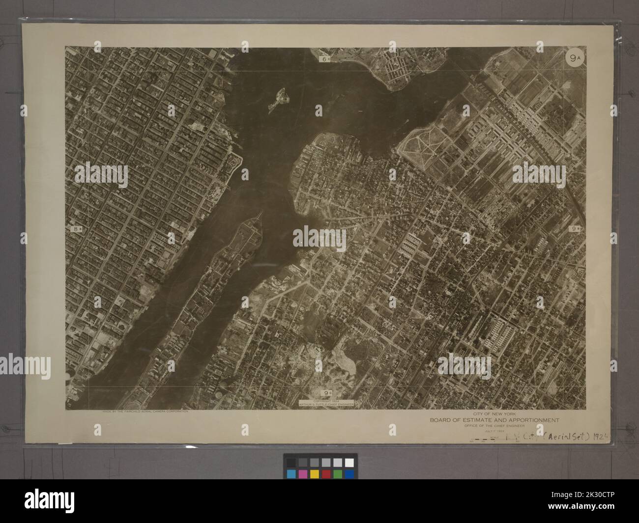 New York (N.Y.). Bureau of Engineering. Cartographic, Maps. 1924 ...