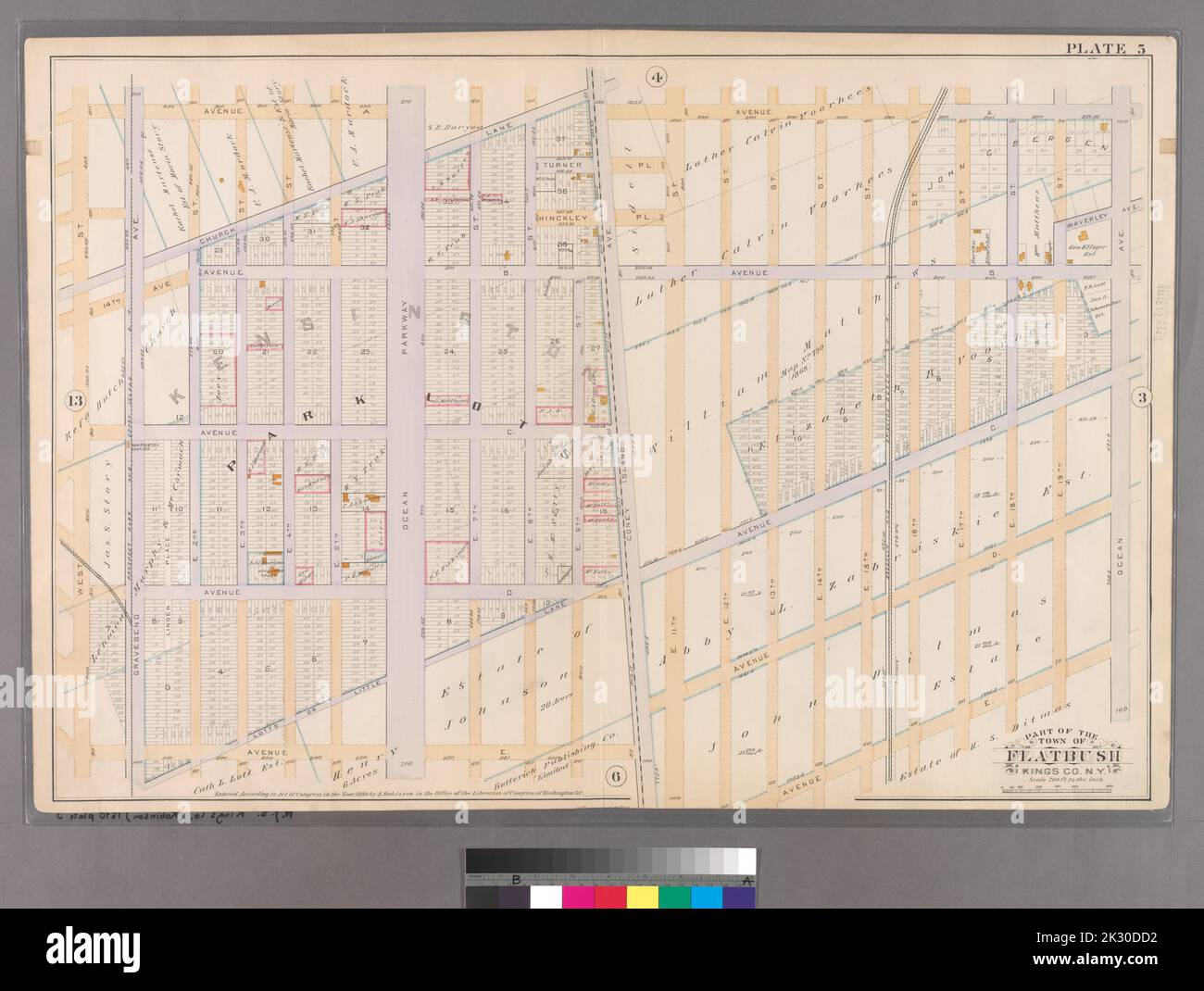 F. Bourquin & Co.. Cartographic, Maps. 1890. Lionel Pincus and Princess ...