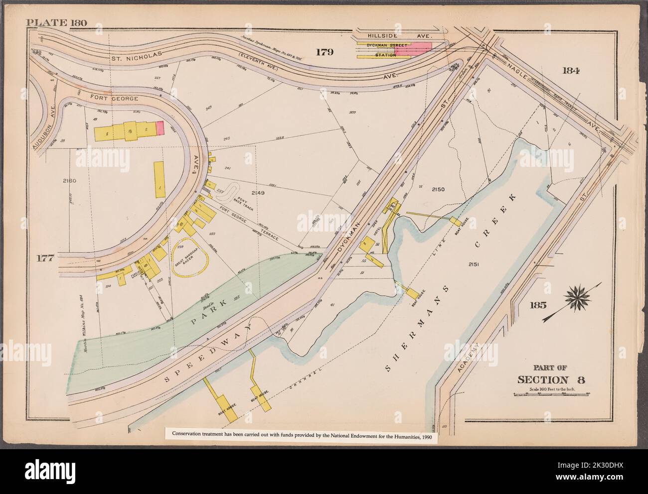 Fort st george map hi-res stock photography and images - Alamy