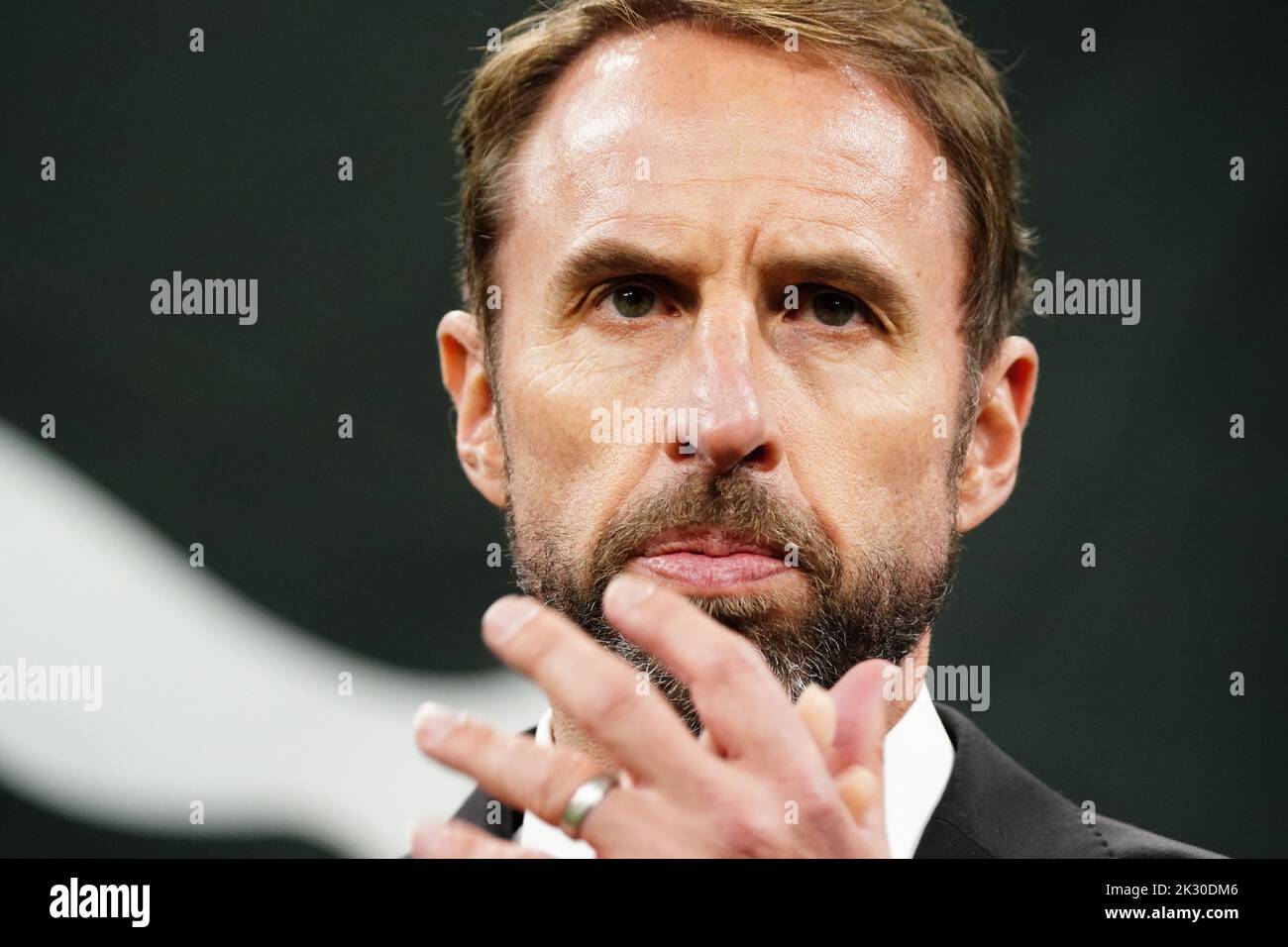 The head coach Gareth Southgate (England) during the UEFA Nations ...