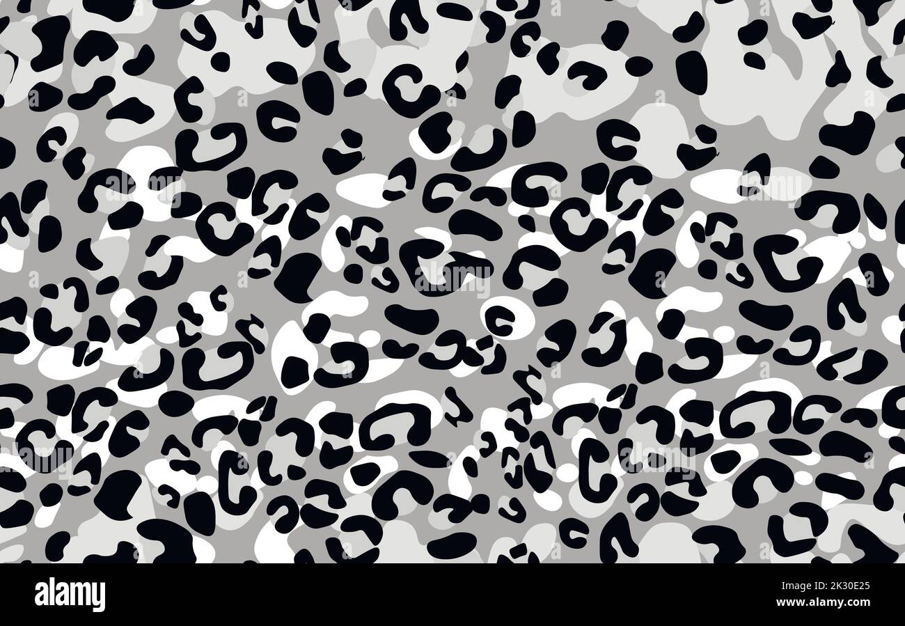 Abstract modern leopard seamless pattern. Animals trendy background ...