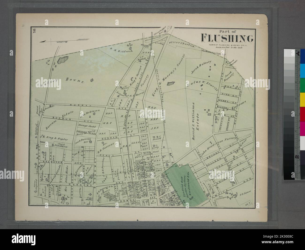Map of parsons hi-res stock photography and images - Alamy