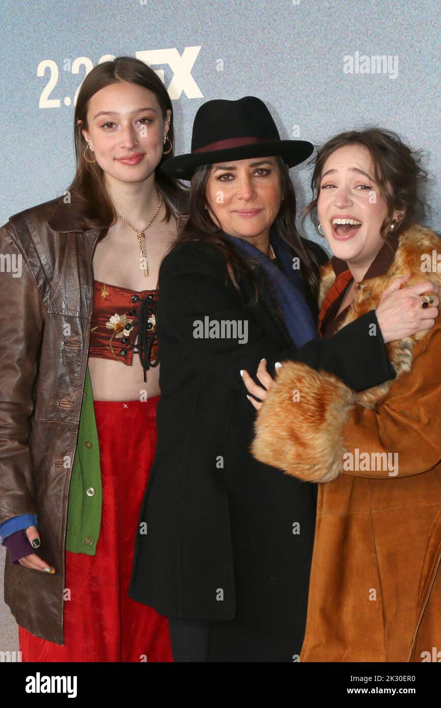 LOS ANGELES - FEB 23: Odessa A'zion, Pamela Adlon, Gideon Adlon at the ...