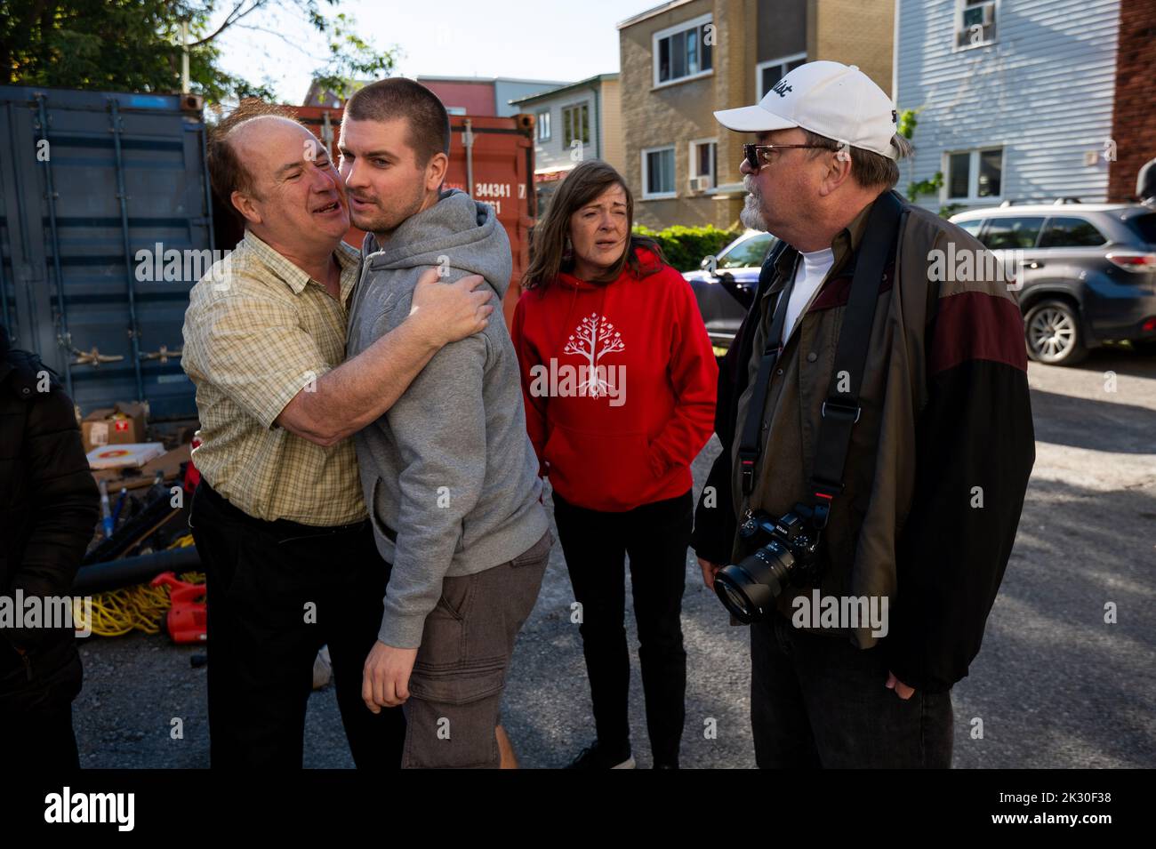 Canada. 23rd Sep, 2022. Protesters from The United People of Canada ...