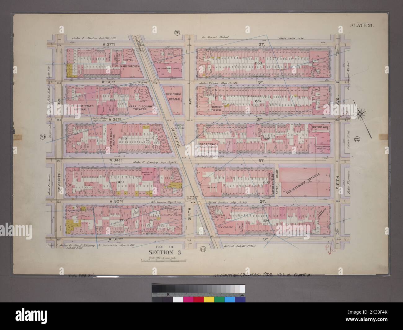 Cartographic, Maps. 1899. Lionel Pincus and Princess Firyal Map ...