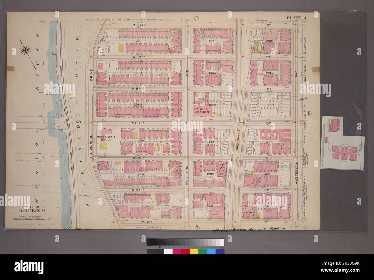 Cartographic, Maps. 1898. Lionel Pincus and Princess Firyal Map ...