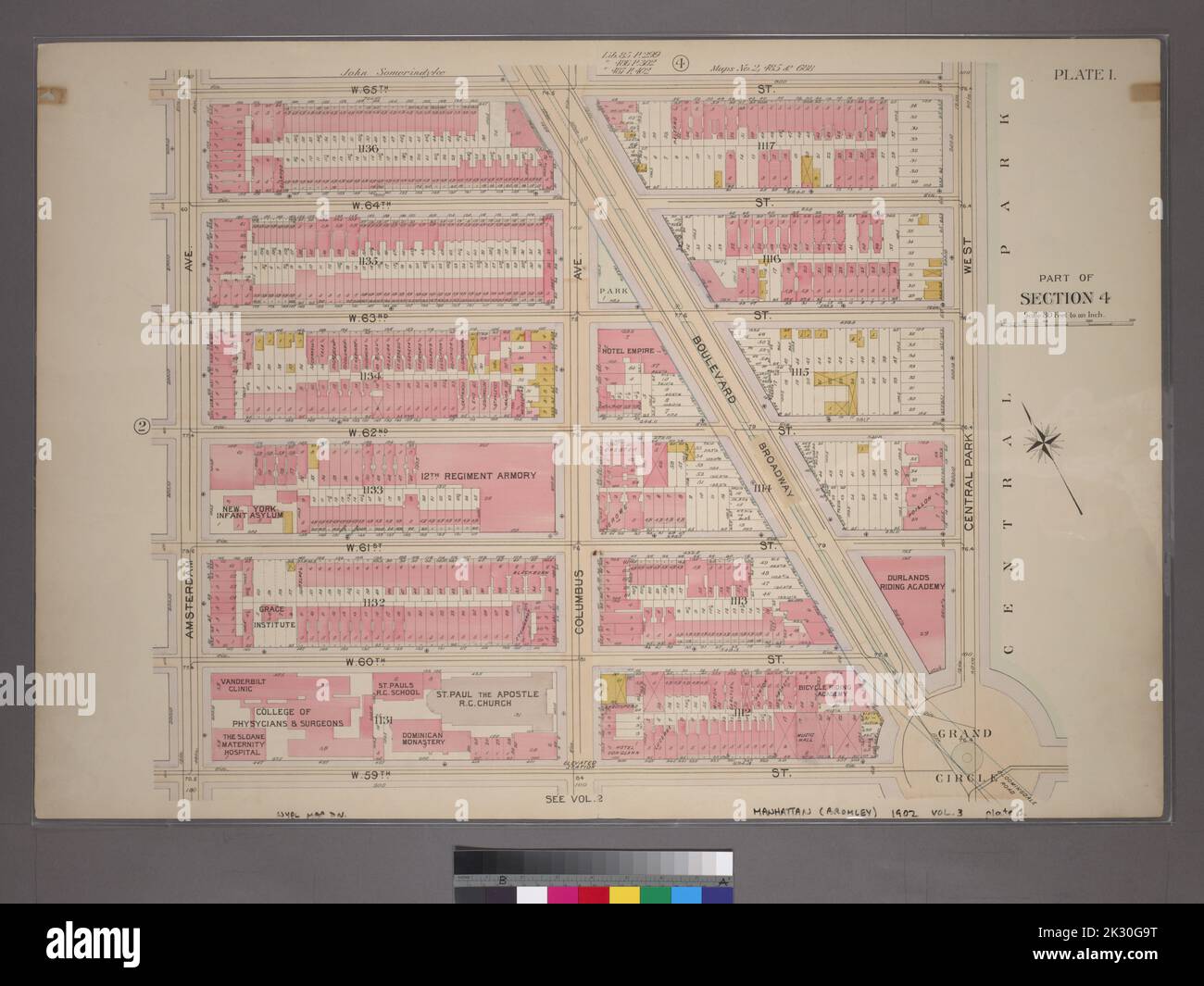 Cartographic, Maps. 1898. Lionel Pincus and Princess Firyal Map ...