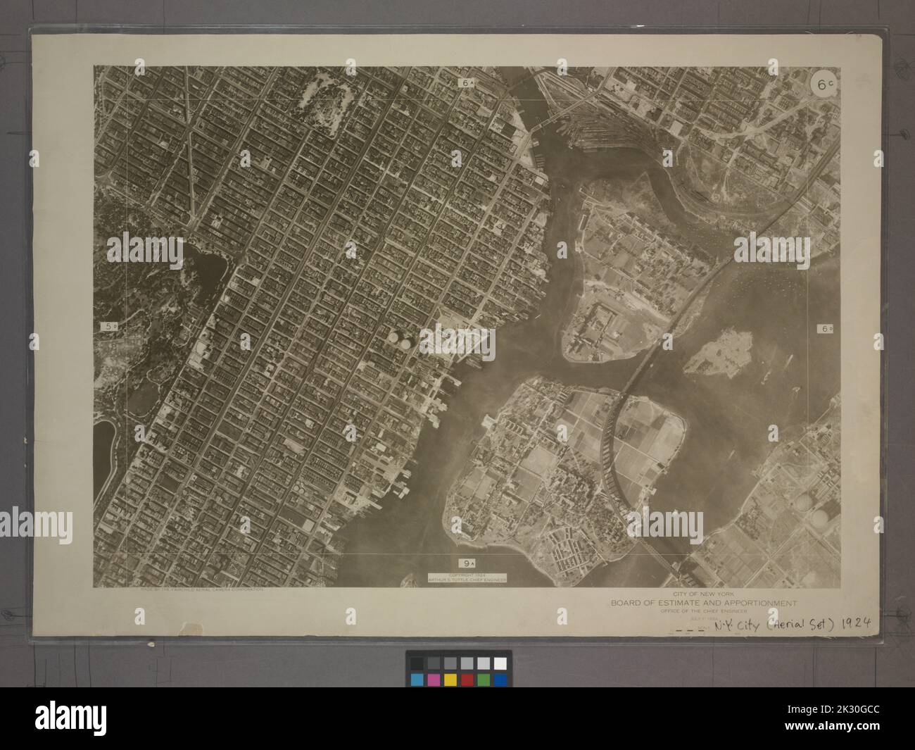 New York (N.Y.). Bureau of Engineering. Cartographic, Maps. 1924 ...