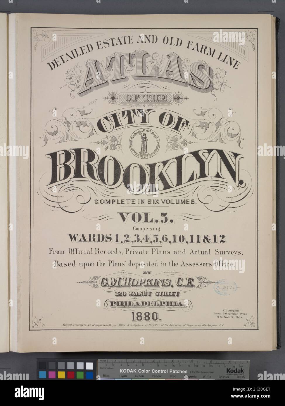 Philadelphia old maps hi-res stock photography and images - Alamy