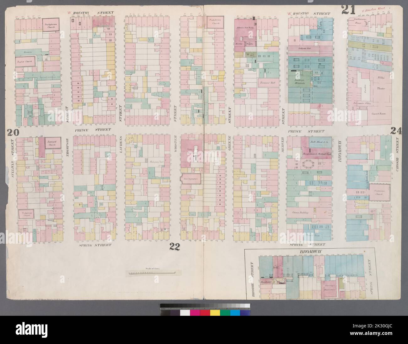 Cartographic, Maps. 1857 - 1862. Lionel Pincus and Princess Firyal Map ...