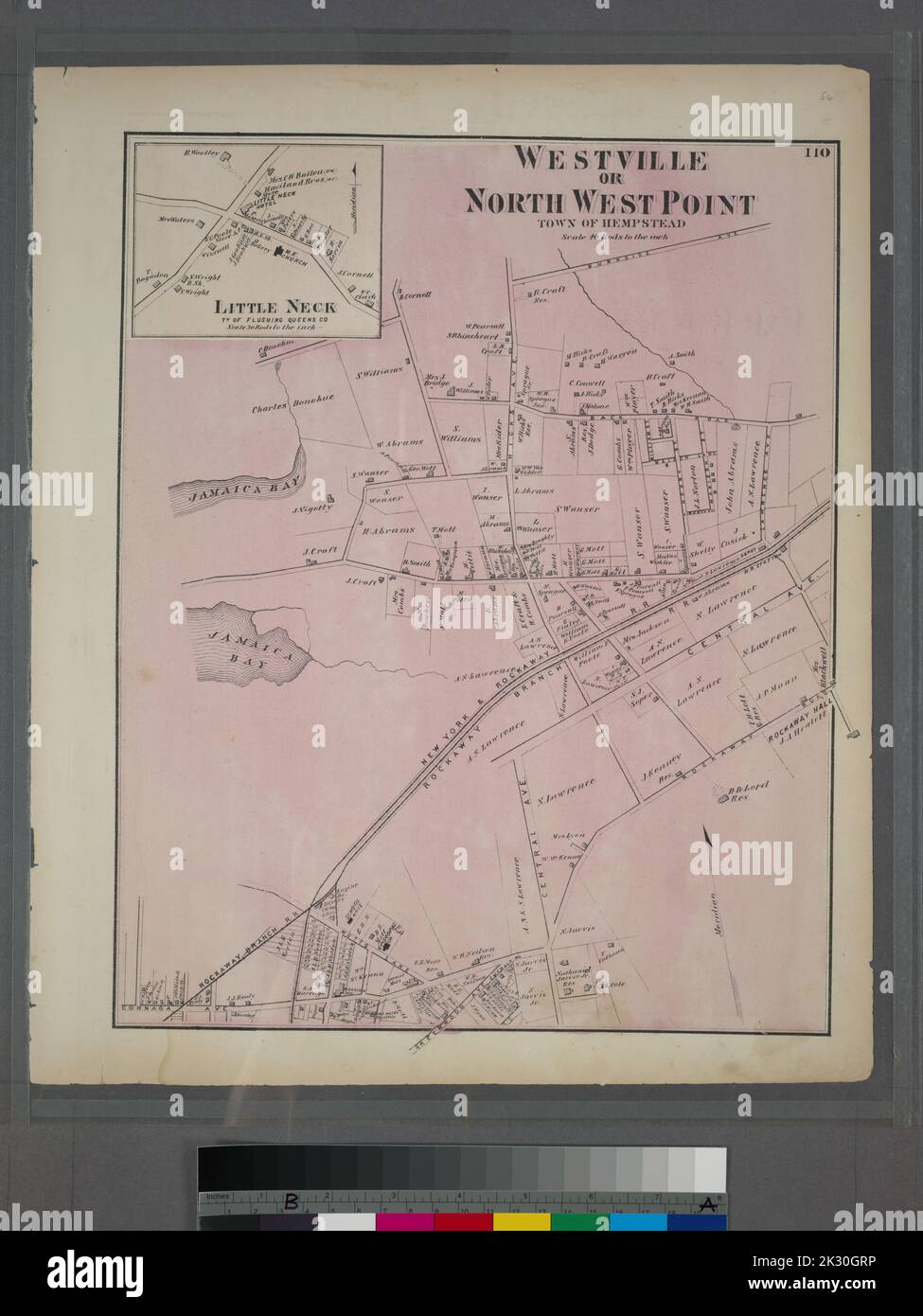 North hempstead map hi-res stock photography and images - Alamy