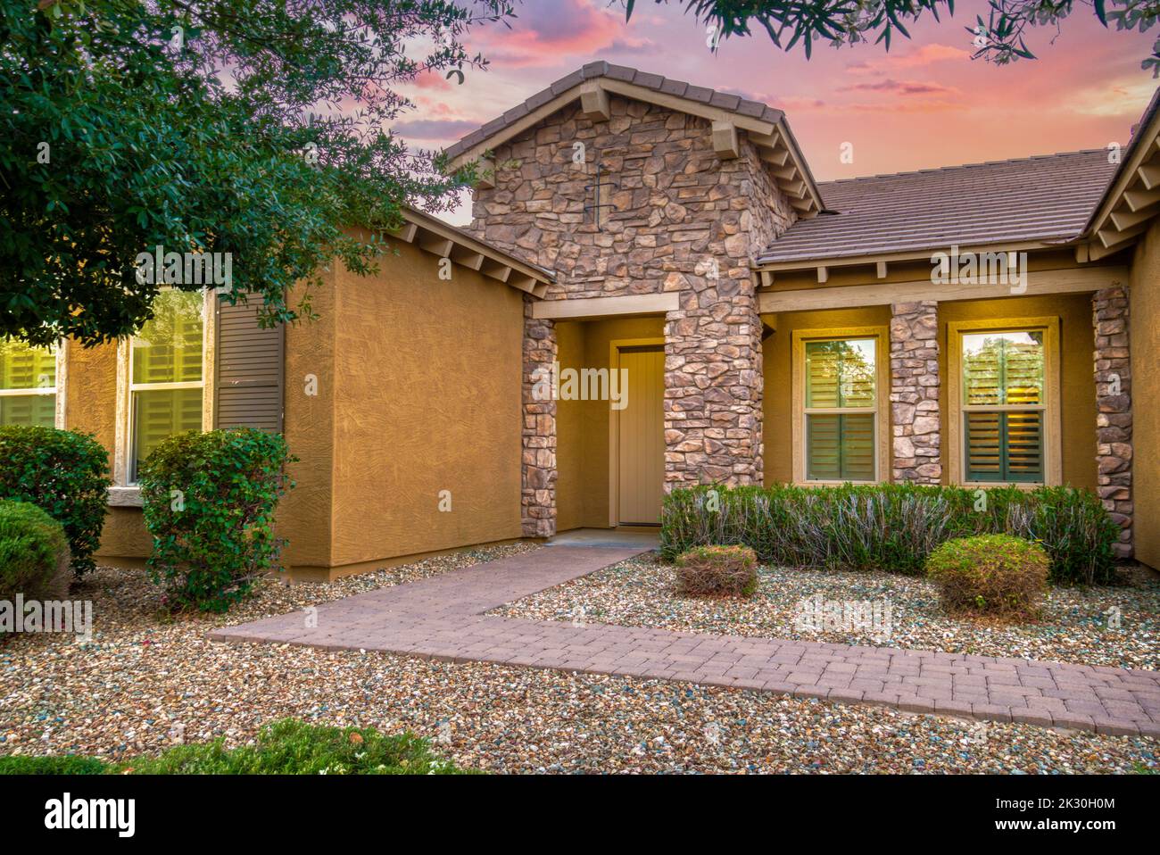 Arizona house modern luxury hi-res stock photography and images - Alamy
