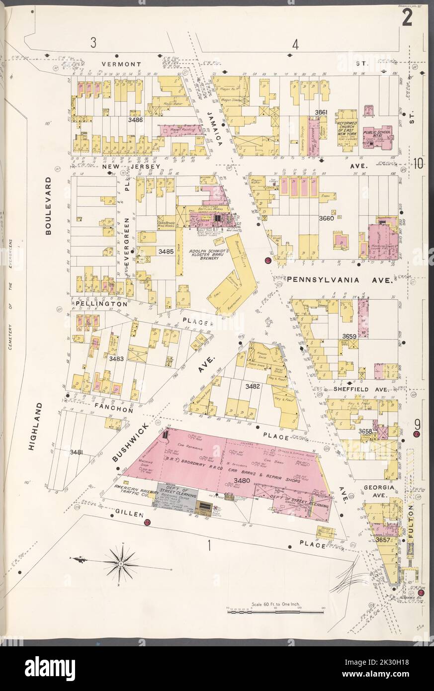 Map of highland new york hi-res stock photography and images - Alamy