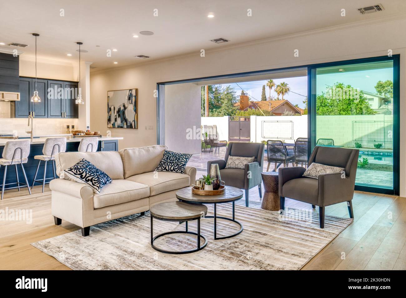 Living room interior Stock Photo - Alamy