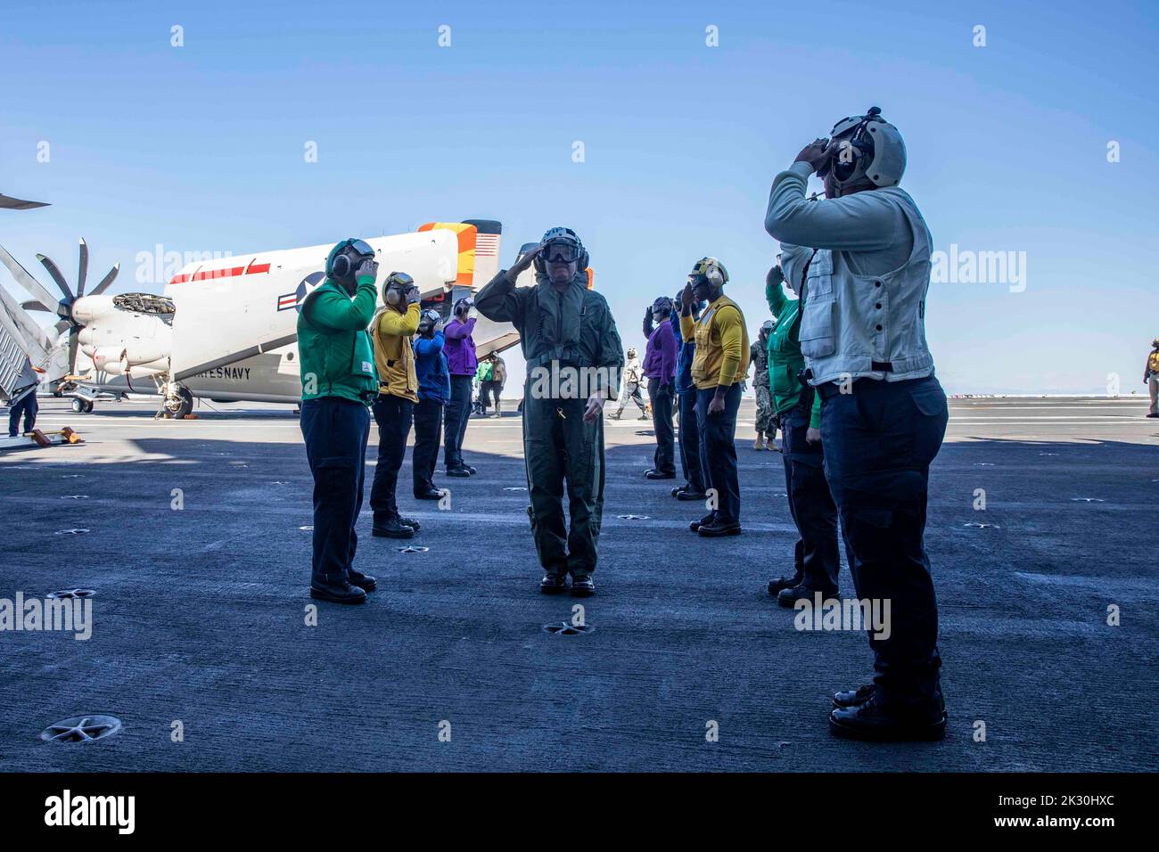 220922-N-MW880-1021 ADRIATIC SEA (Sept. 22, 2022) Vice Adm. Thomas E ...