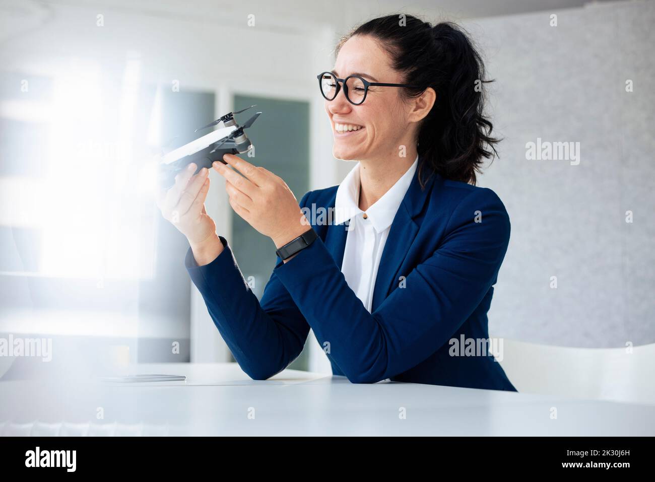 Happy drone hi-res stock photography and images - Alamy