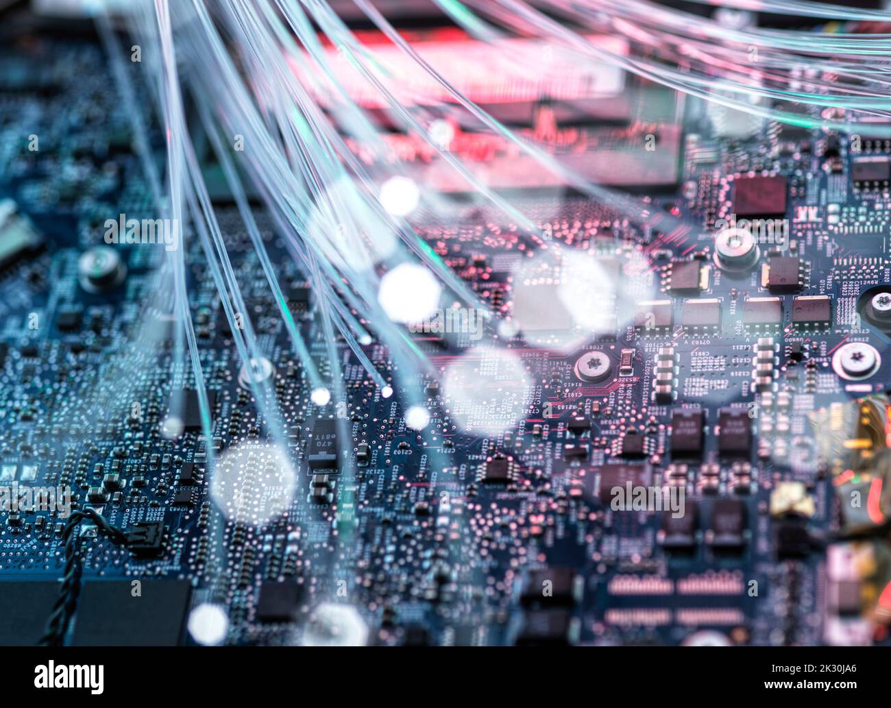 Motherboard cables hi-res stock photography and images - Alamy