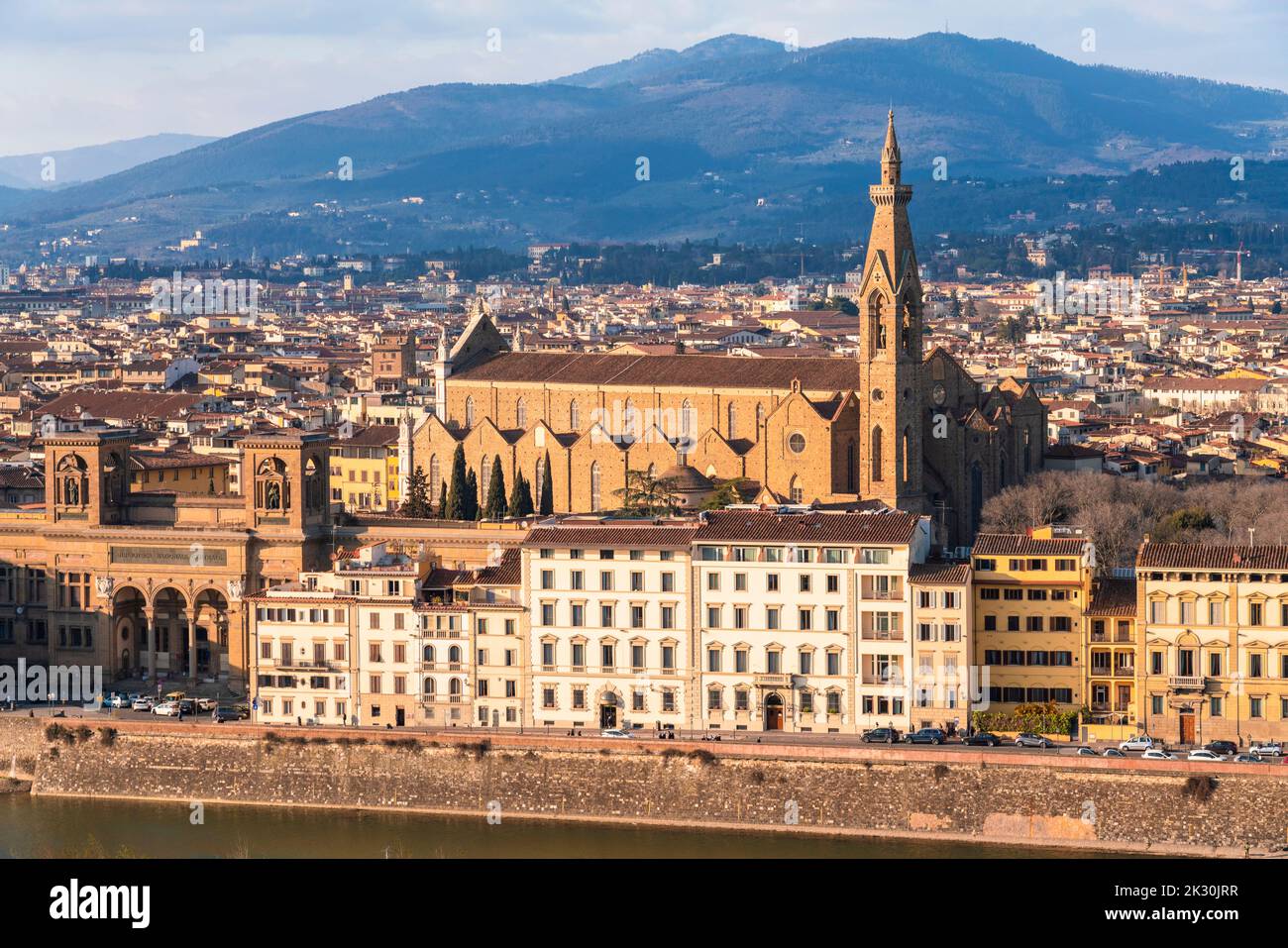 Basilica holy cross surrounding buildings hi-res stock photography and ...