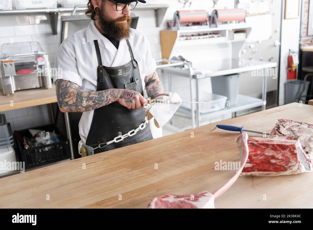 Knife tattoo hi-res stock photography and images - Alamy