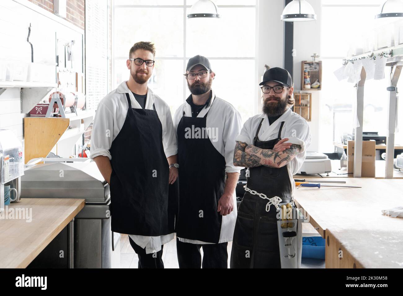 Butchers apron hi-res stock photography and images - Alamy