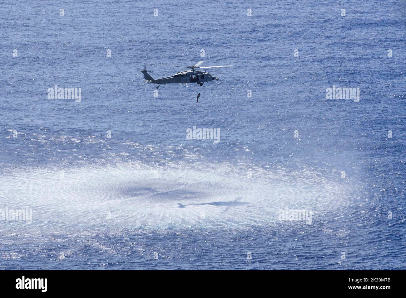 220922-N-XN177-2191 PHILIPPINE SEA (Sept. 22, 2022) – An MH-60S Sea ...