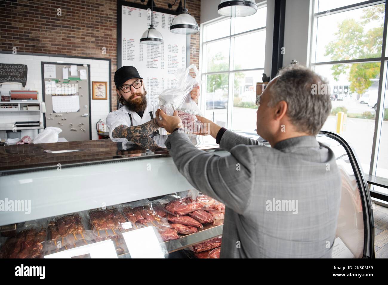 Butcher shop interior hi-res stock photography and images - Alamy