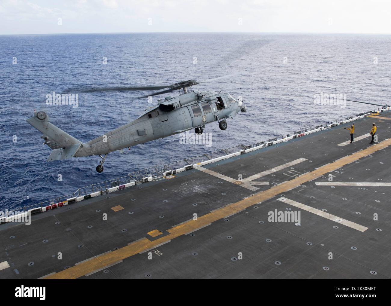 220921-N-TT639-2049 PHILIPPINE SEA (Sept. 21, 2022) – An MH-60S Sea ...