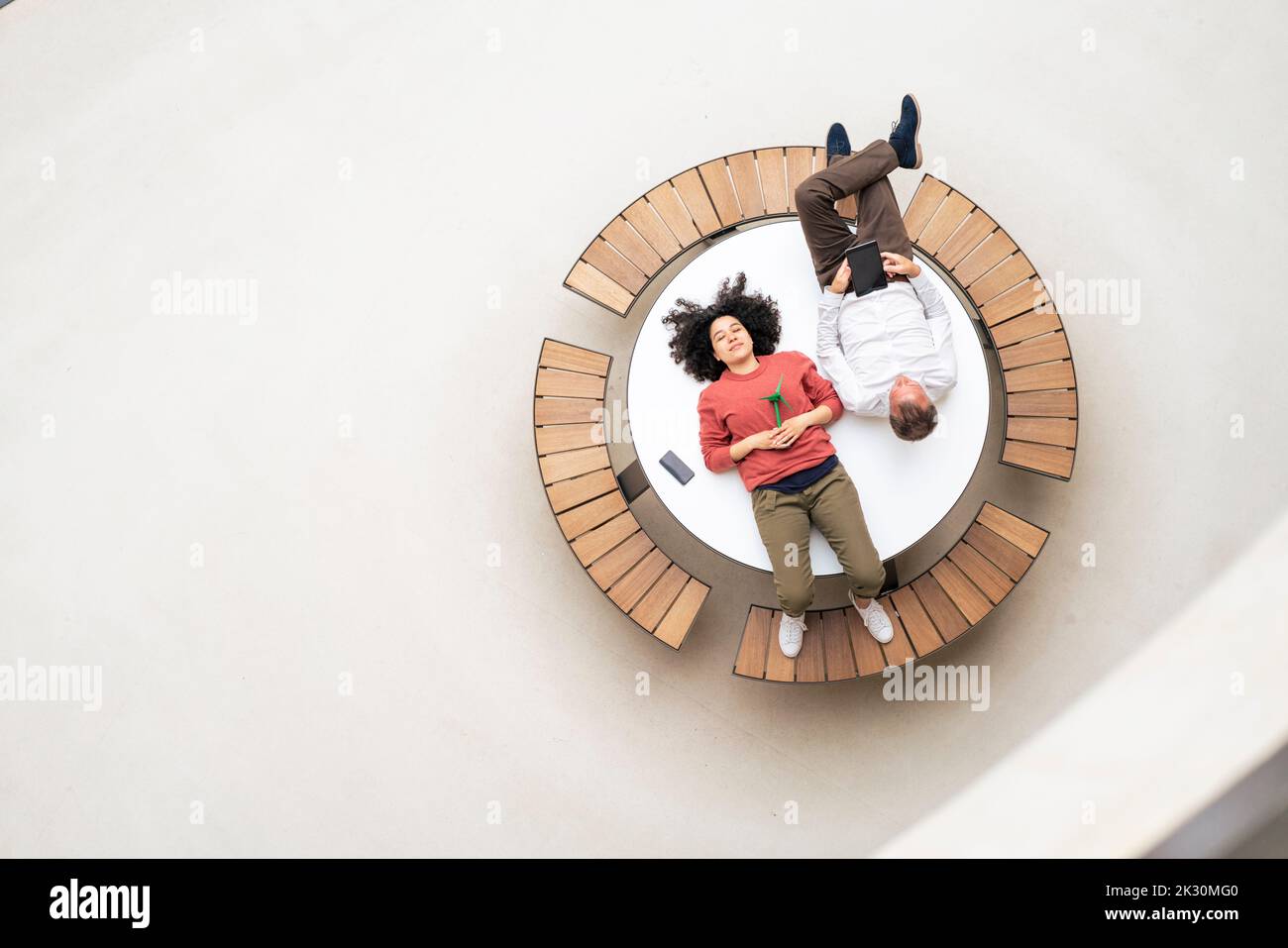 Back view business colleagues hi-res stock photography and images - Alamy