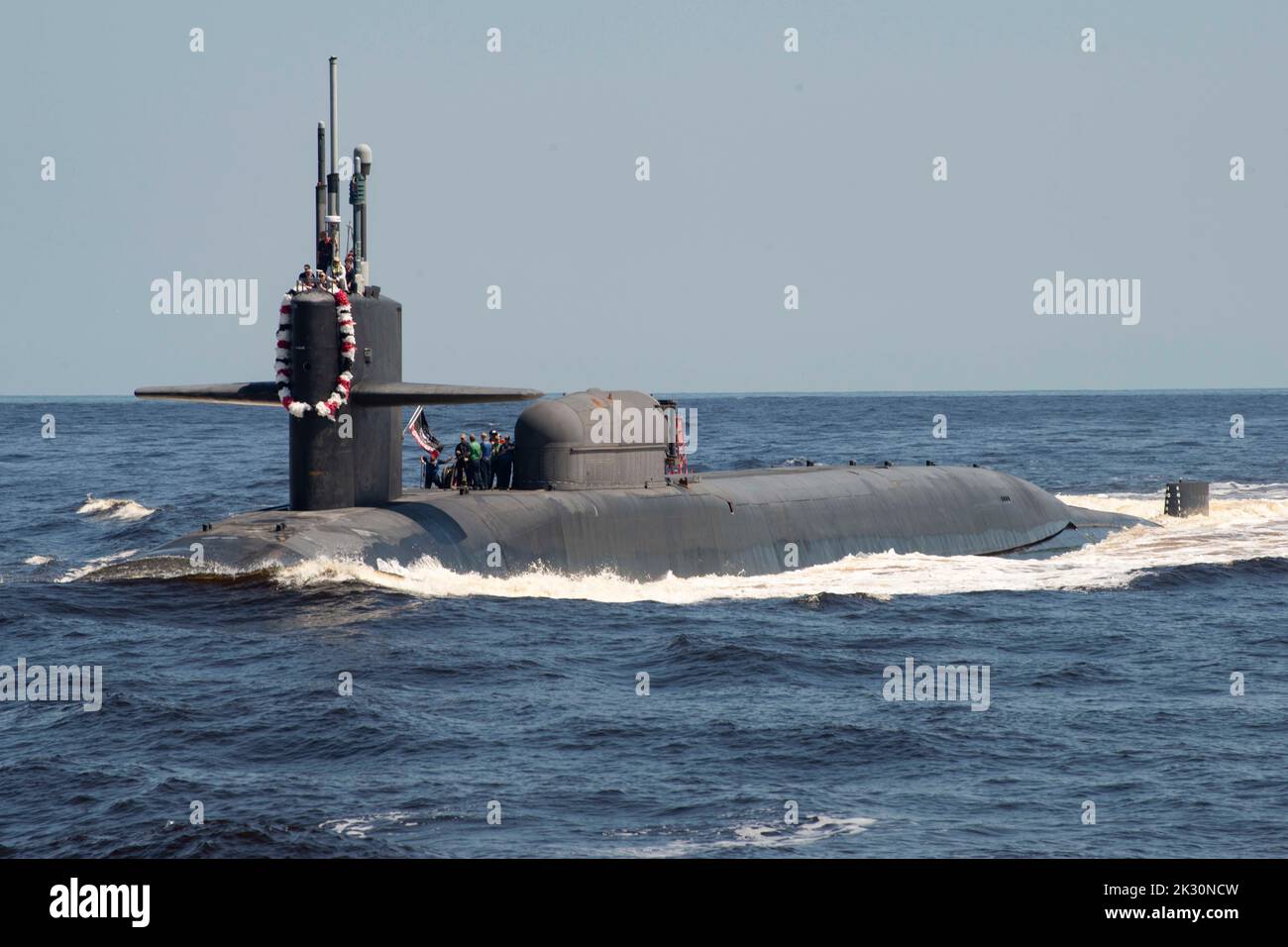 KINGS BAY, Ga. (Sep. 22, 2022) The Ohio-class guided-missile submarine USS Georgia (SSGN 729 ...