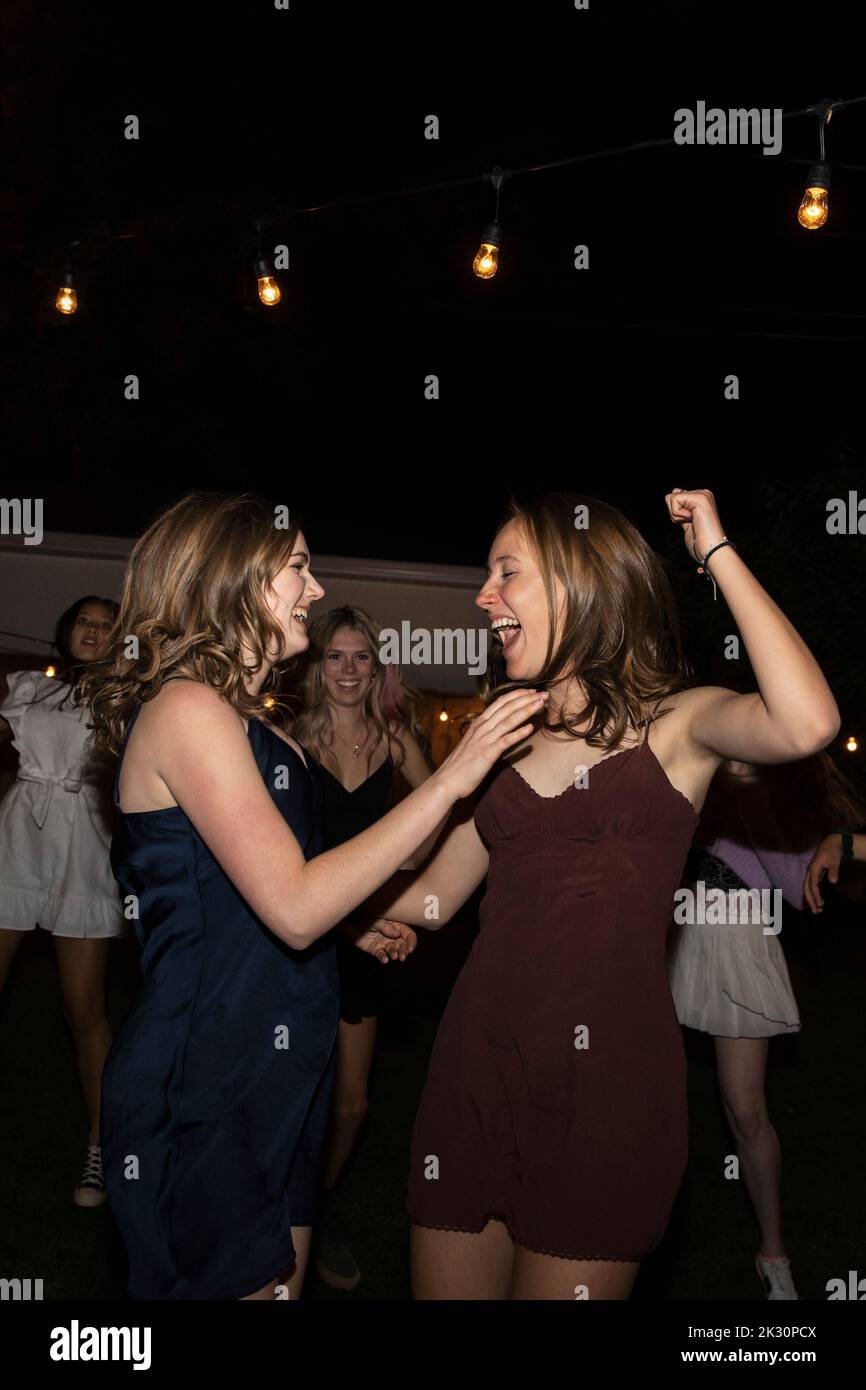 Girls party night hi-res stock photography and images - Alamy