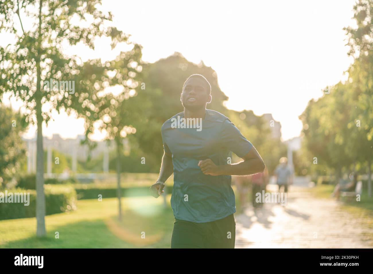 Sunny park atmosphere hi-res stock photography and images - Alamy