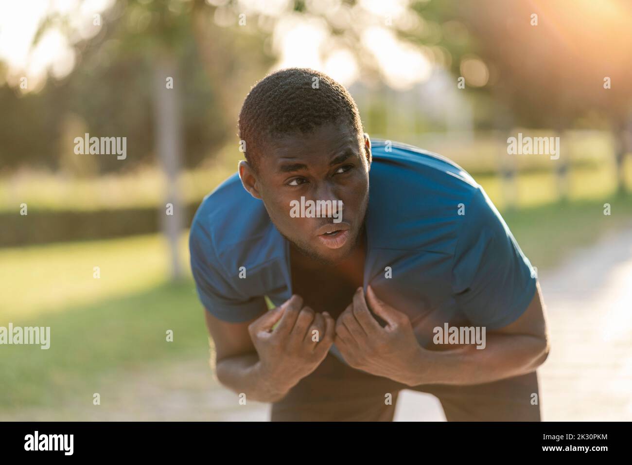Tired young man hi-res stock photography and images - Alamy