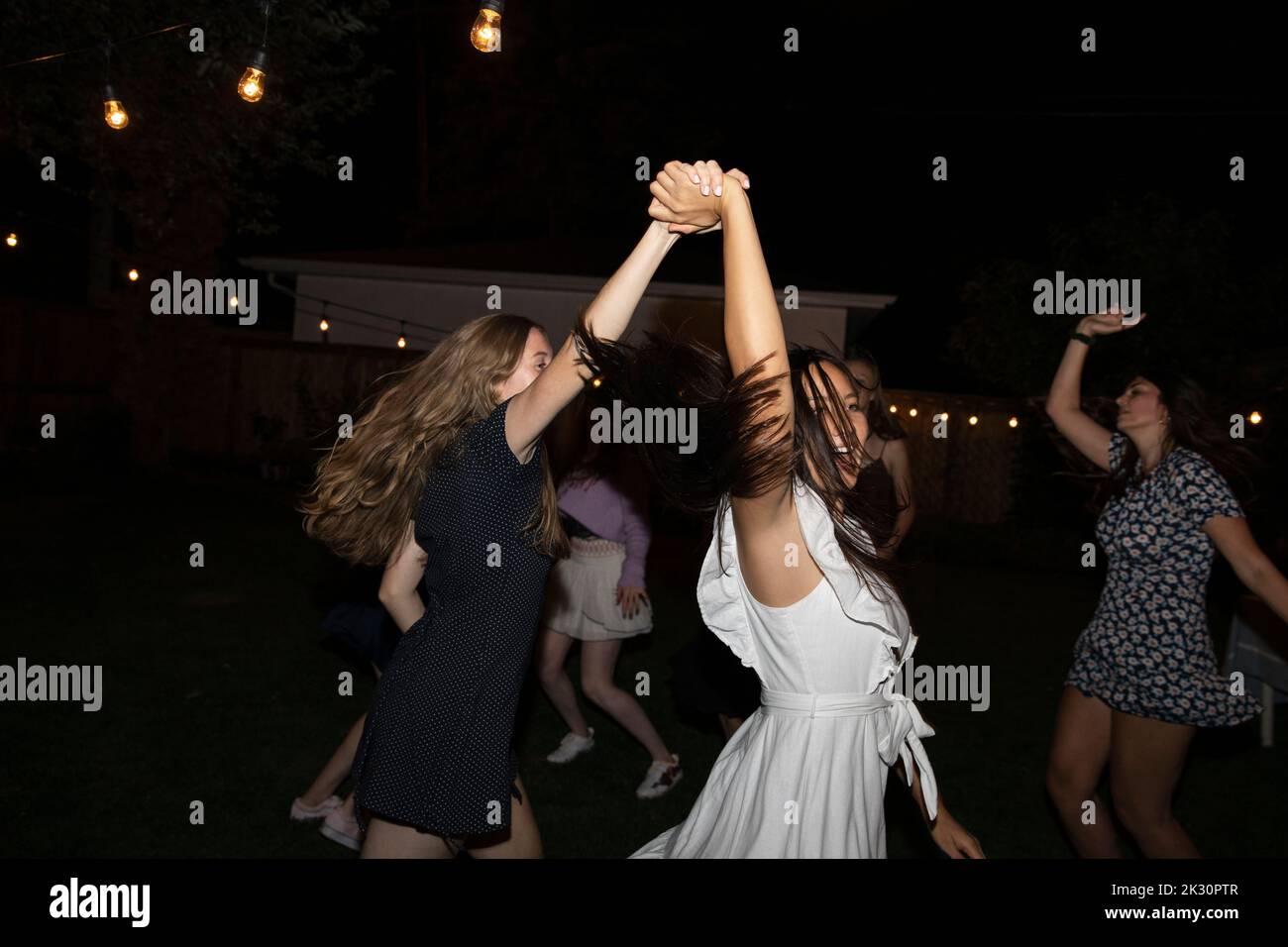 Dancing girl party hi-res stock photography and images - Alamy