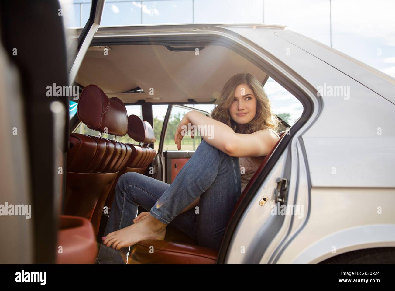 Years automobile barefoot caucasian hi-res stock photography and images ...