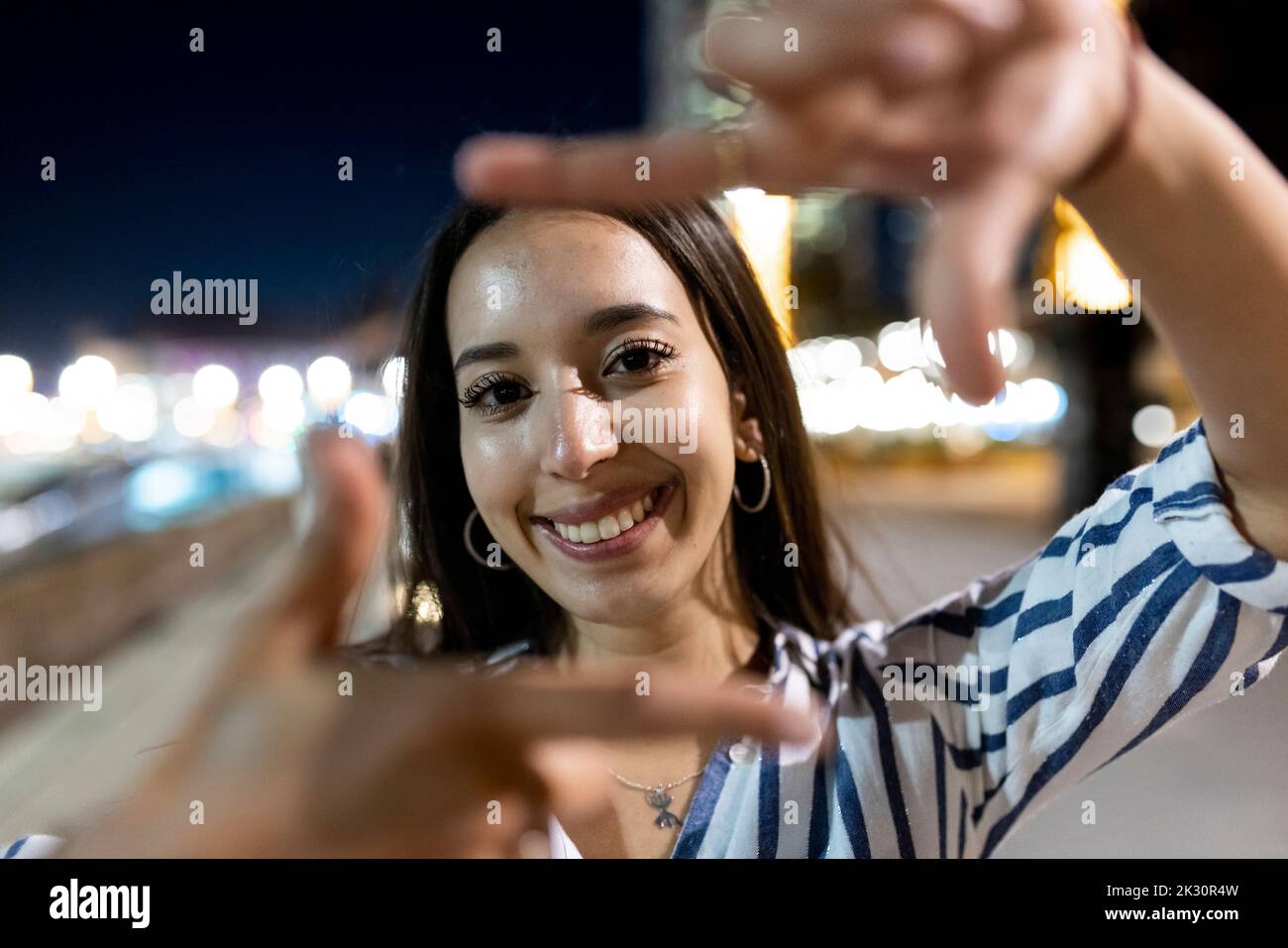 Night frame hi-res stock photography and images - Alamy