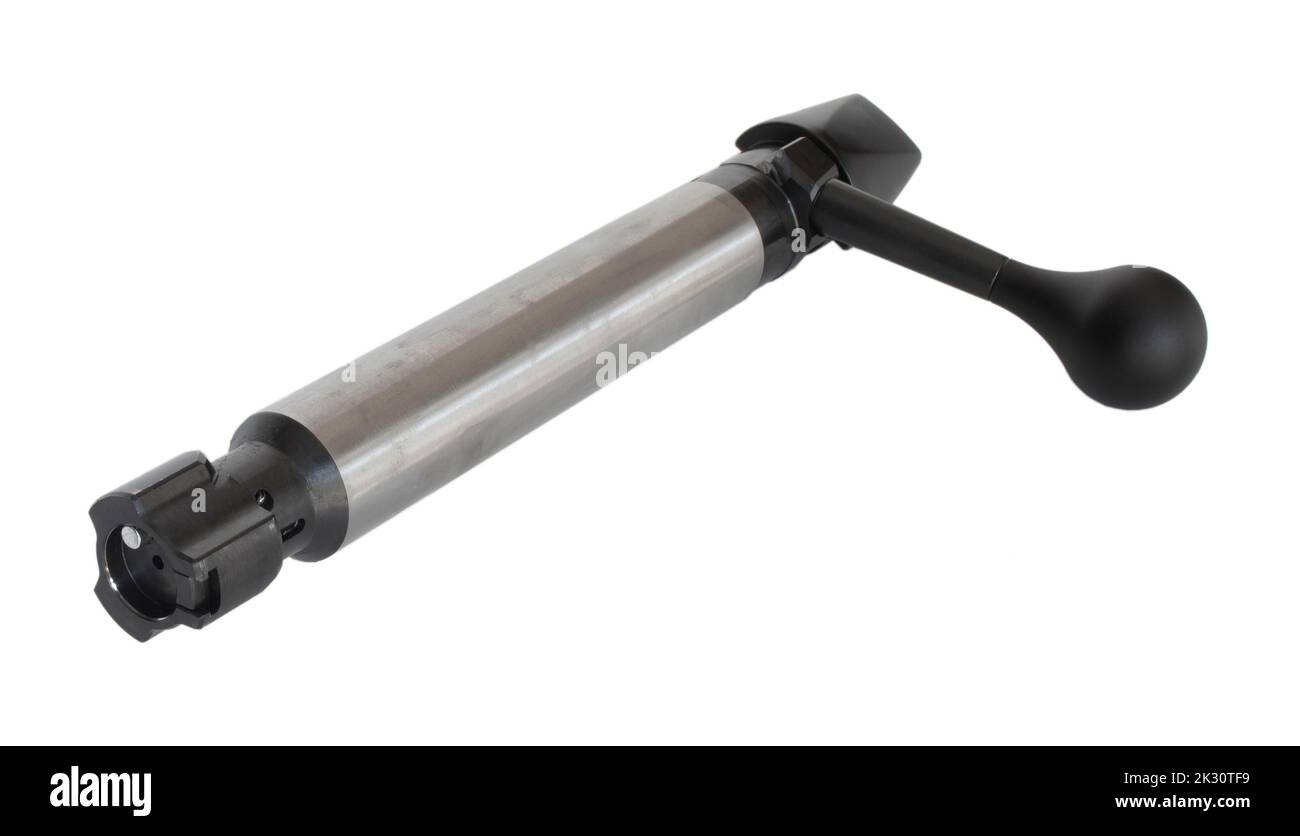 Isolated bolt from a bolt-action rifle often used for hunting Stock ...