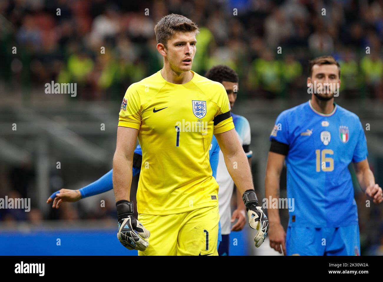 Milan, Italy. 23rd Sep, 2022. Italy, Milan, sept 23 2022: Nick Pope ...