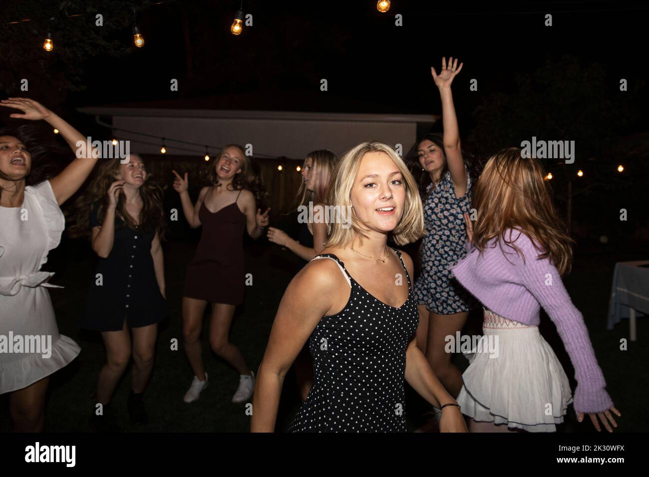 Summer party backyard hi-res stock photography and images - Alamy