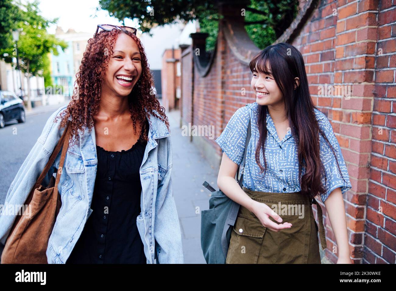 Hill walking friends hi-res stock photography and images - Alamy