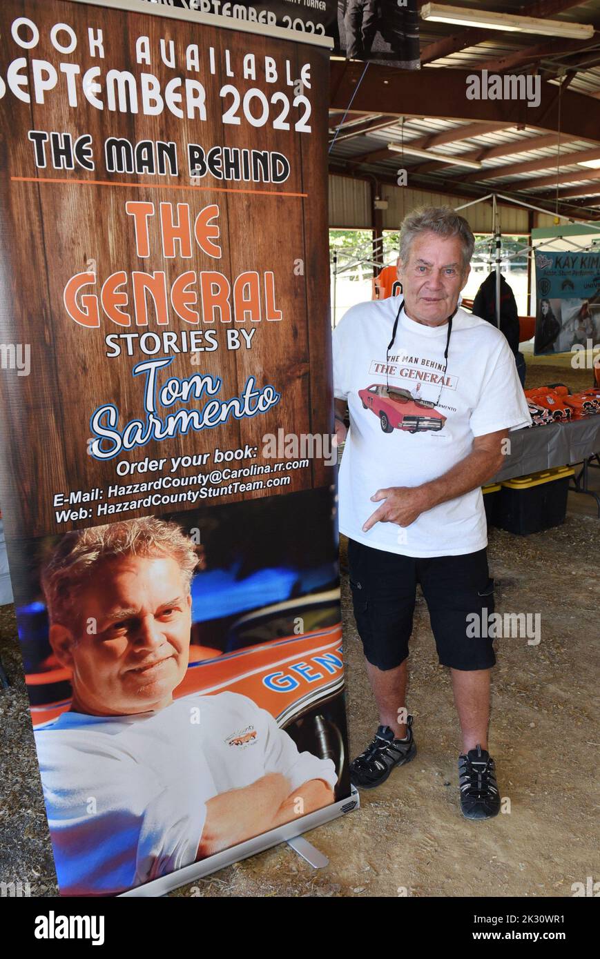 Greenville, TN, USA. 23rd Sep, 2022. Tom Sarmento at a public ...
