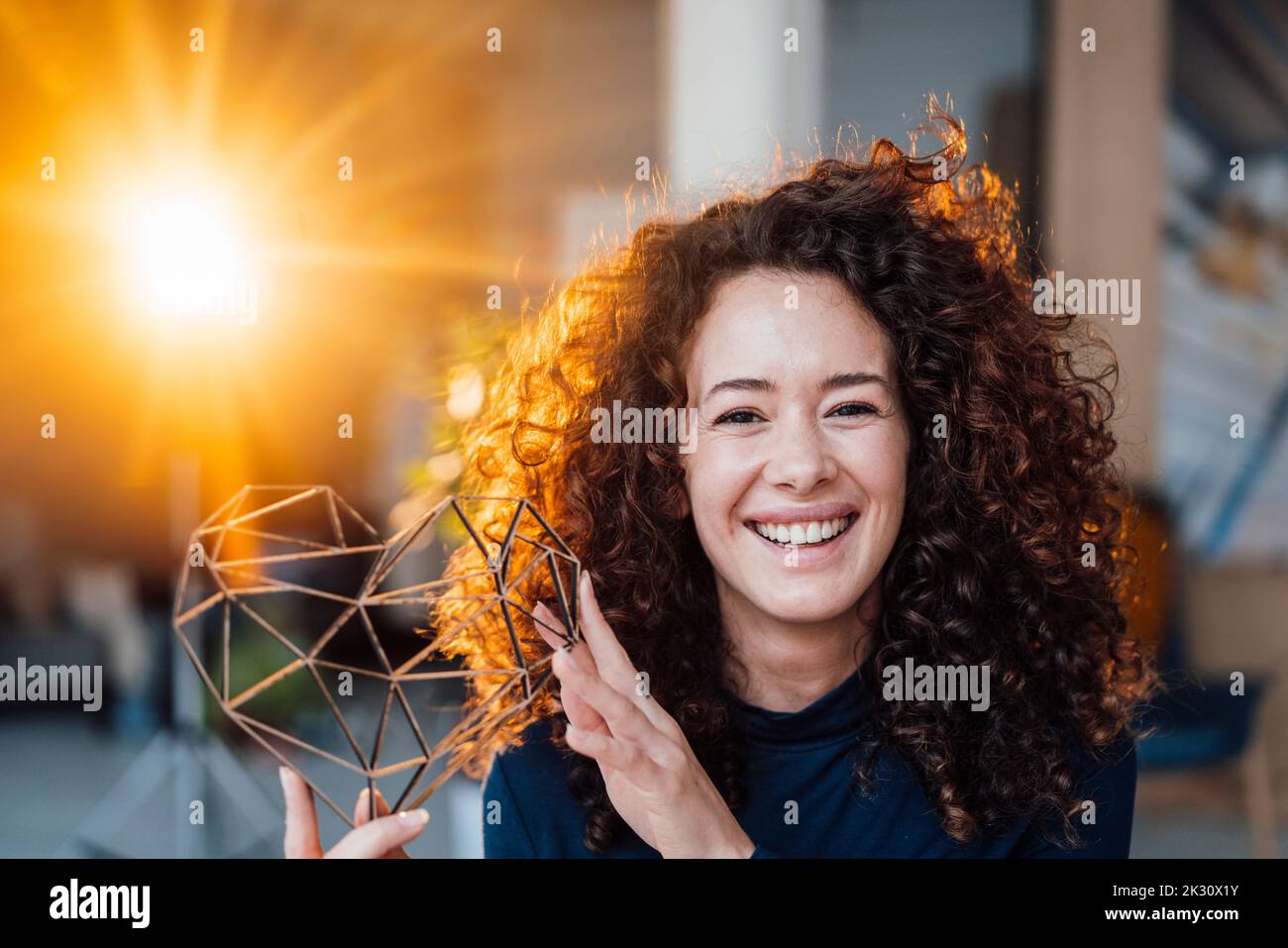 Curly hair model hi-res stock photography and images - Alamy