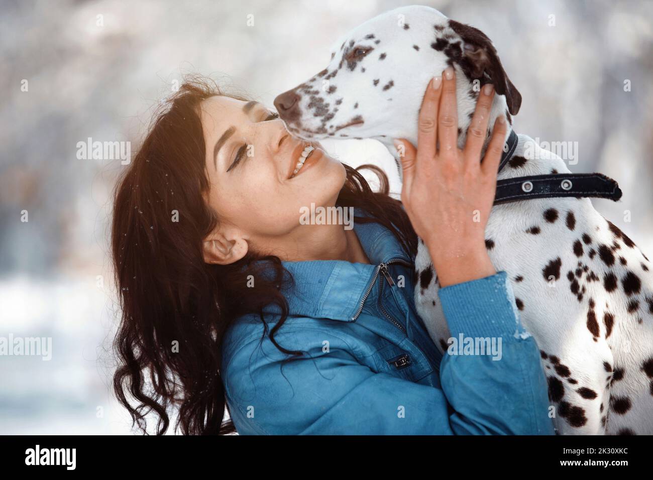 Woman dalmatian hi-res stock photography and images - Alamy