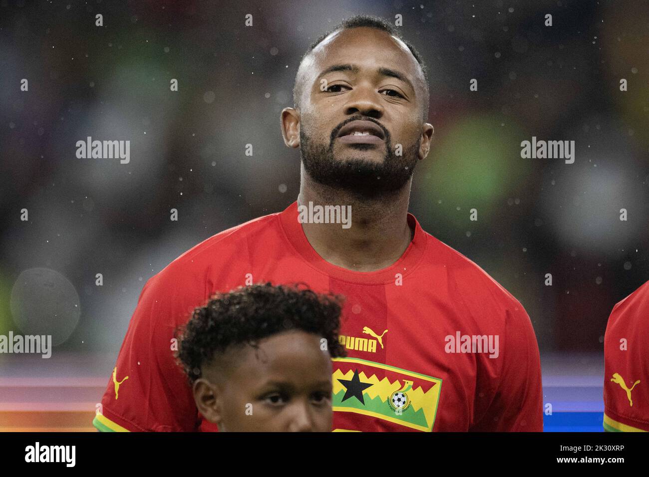 Le Havre, France. 24th Sep, 2022. Jordan Ayew of Ghana during the ...