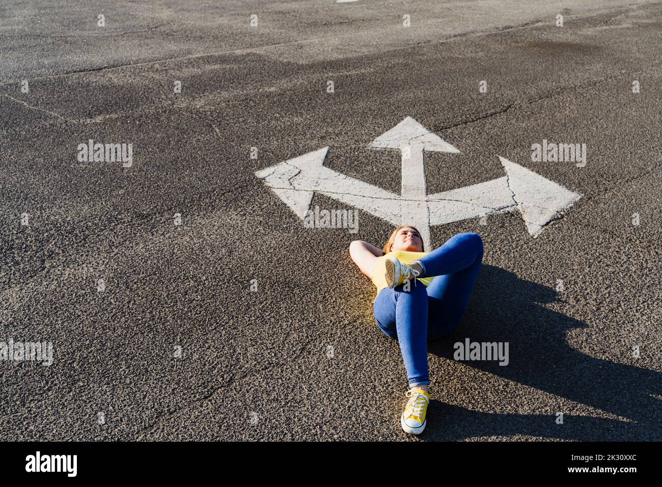 On way road sign hi-res stock photography and images - Alamy