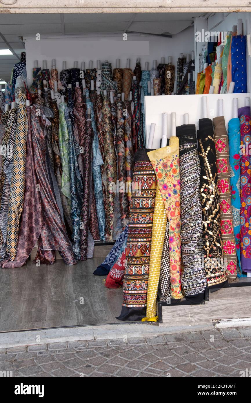 Rolls of fabric for sale hi-res stock photography and images - Alamy