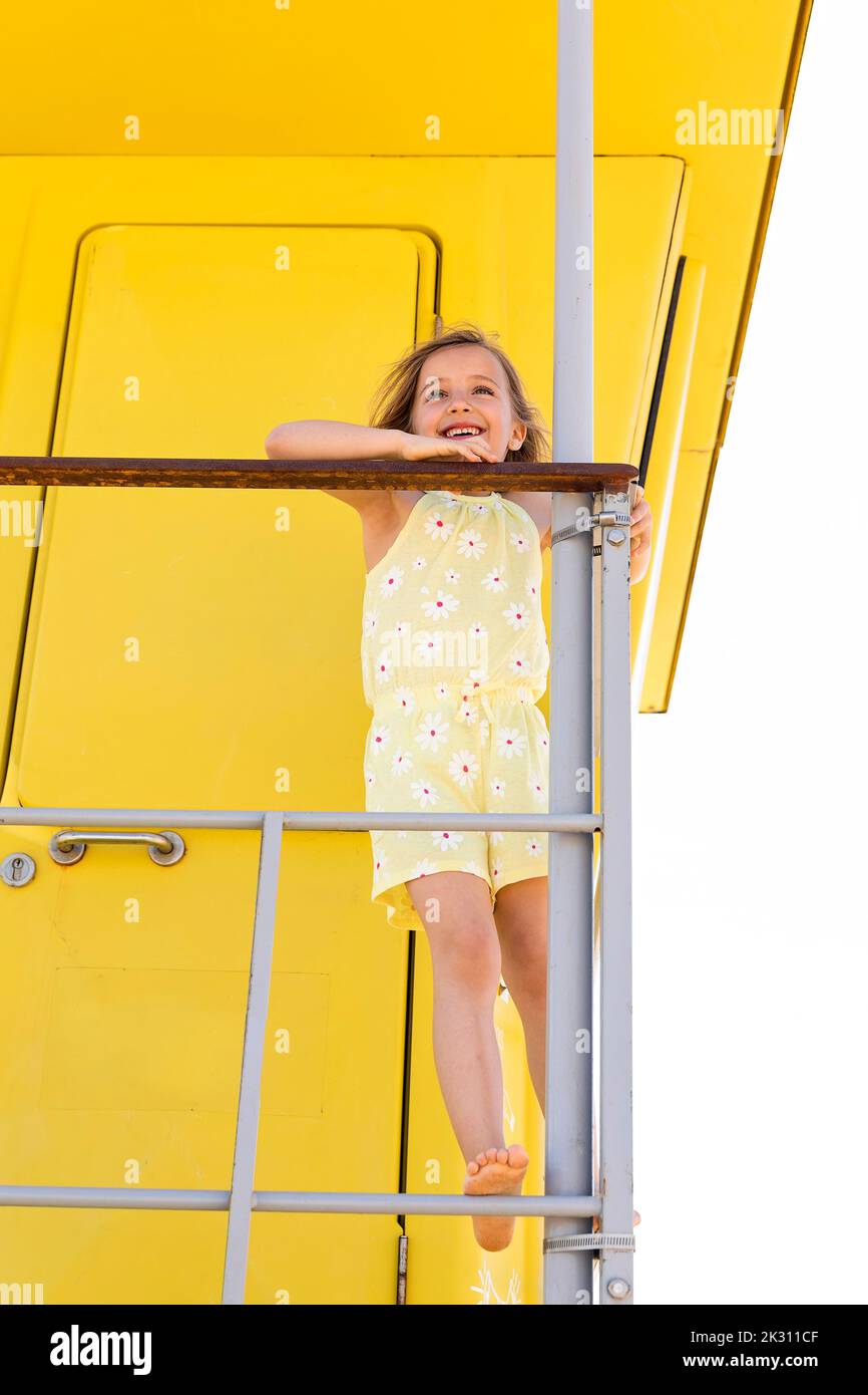 Girl in hut hi-res stock photography and images - Alamy