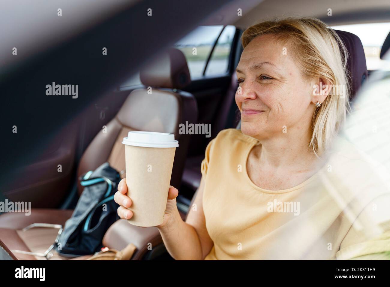 Reusable coffee cup car hi-res stock photography and images - Alamy