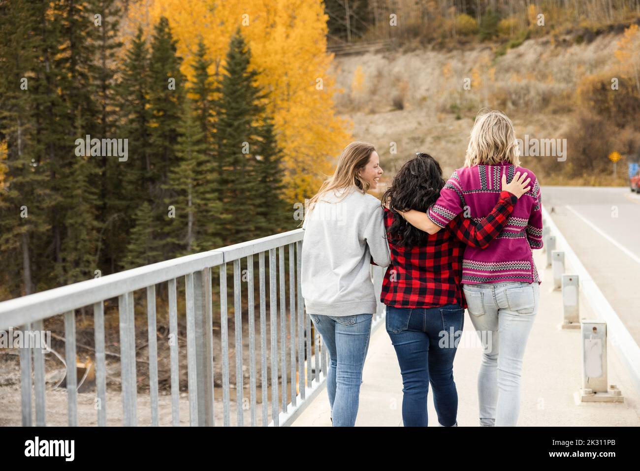 Walking over bridge hi-res stock photography and images - Alamy