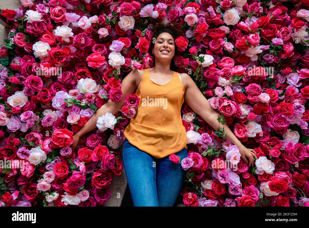 Rose smiling eyes plant hi-res stock photography and images - Alamy